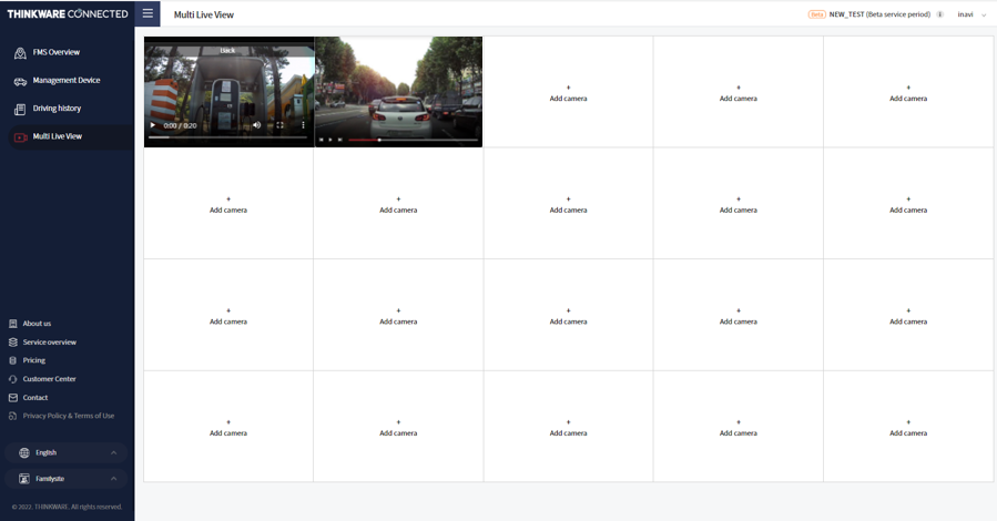 THINKWARE CONNECTED Service